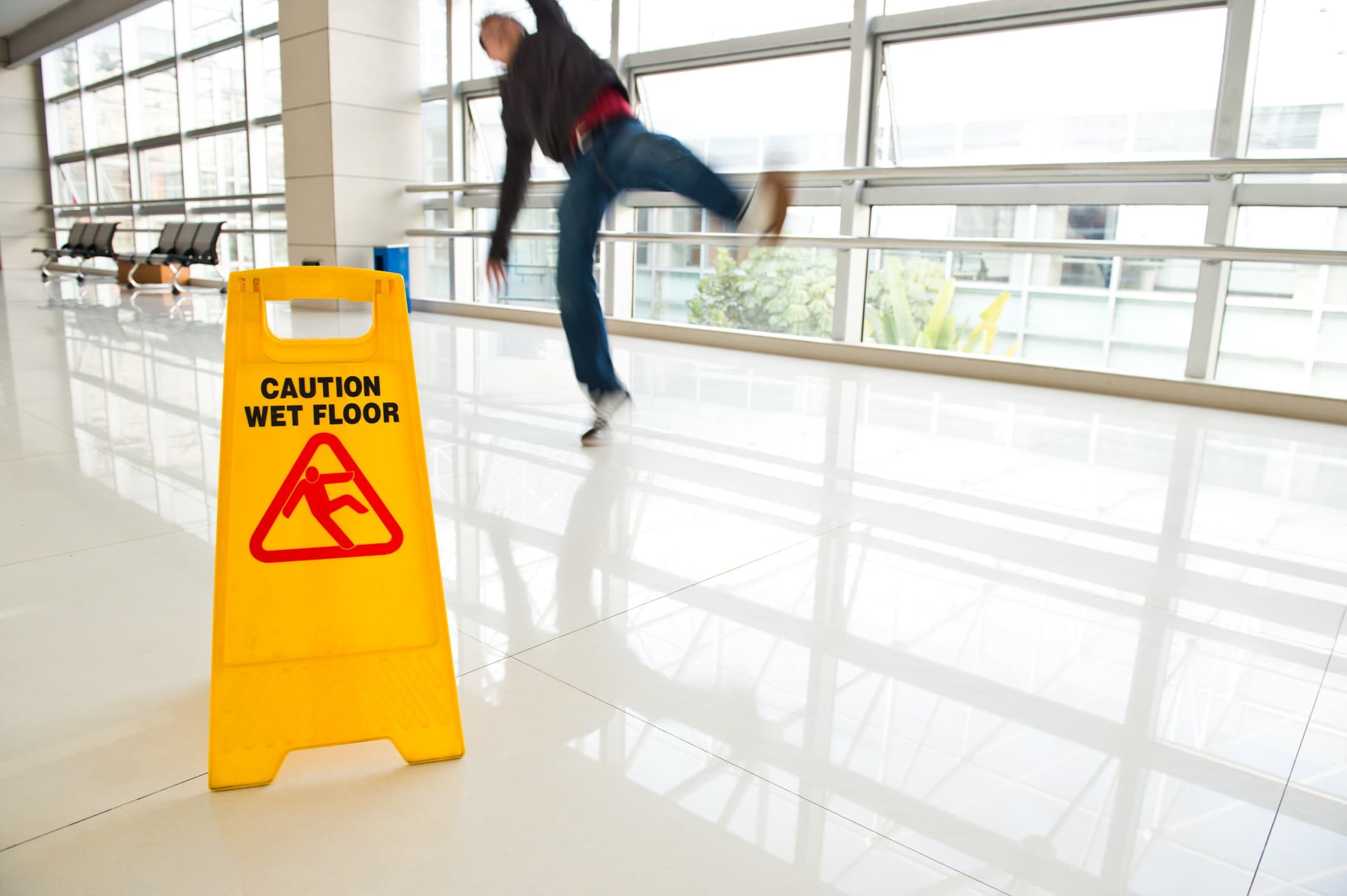 Falling At Work: Slips, Trips & Falls